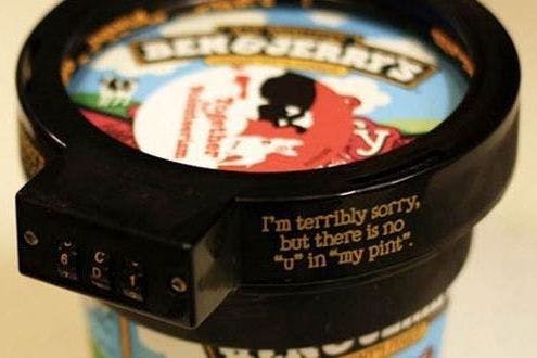 Ben & Jerry's Euphori-Lock ice cream padlock | Stylist