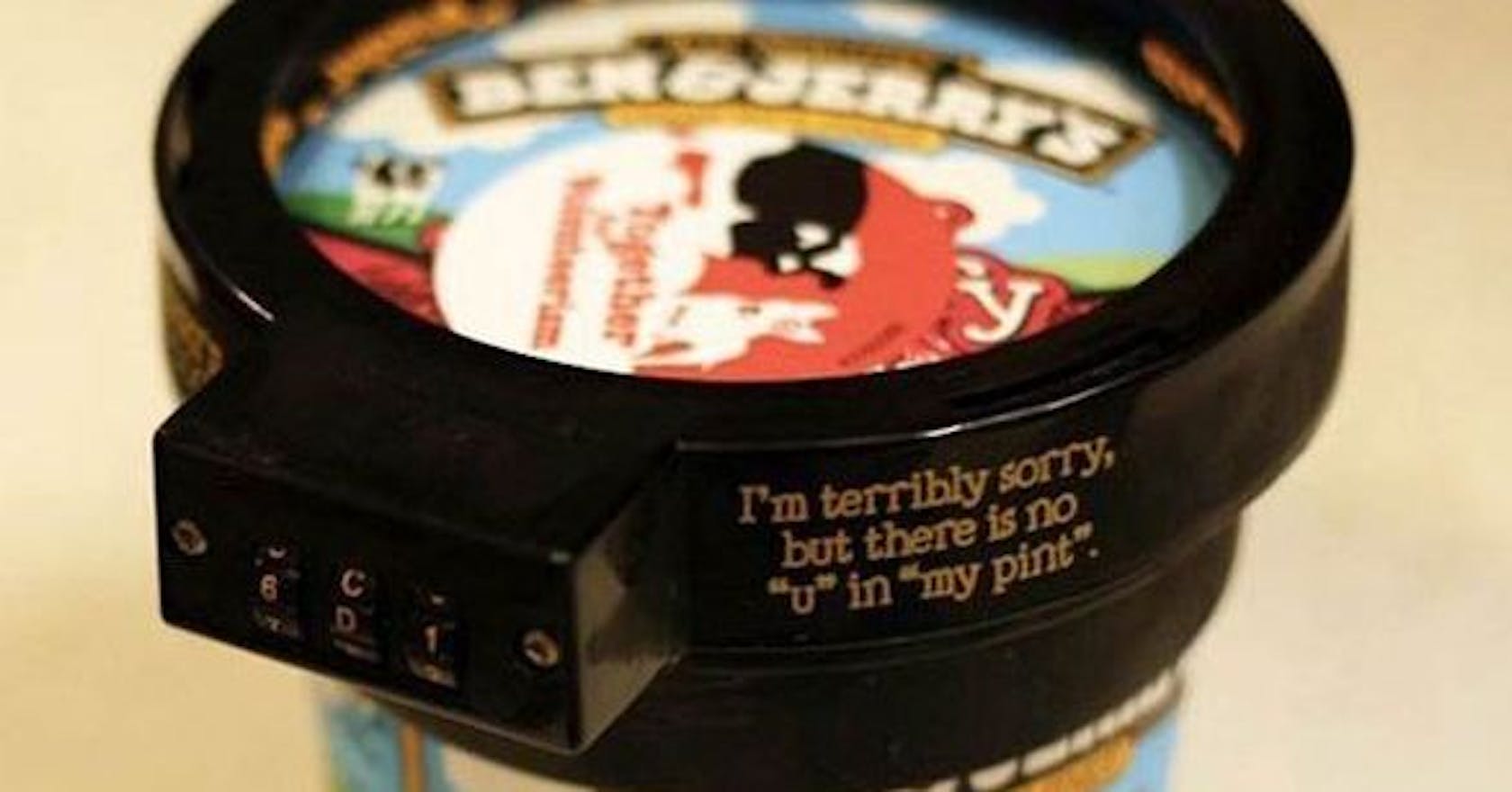 Ben & Jerry's Euphori-Lock ice cream padlock | Stylist