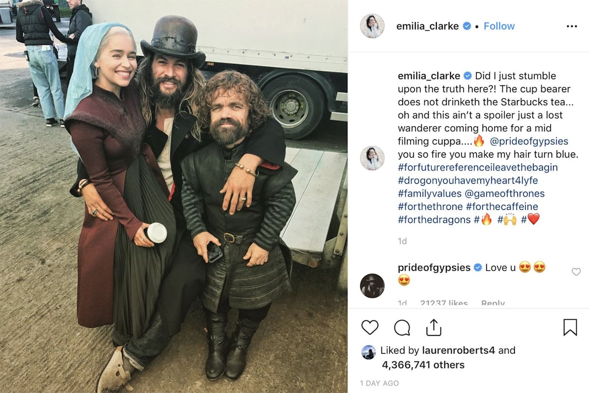 Game of Thrones’ best behind-the-scenes photos